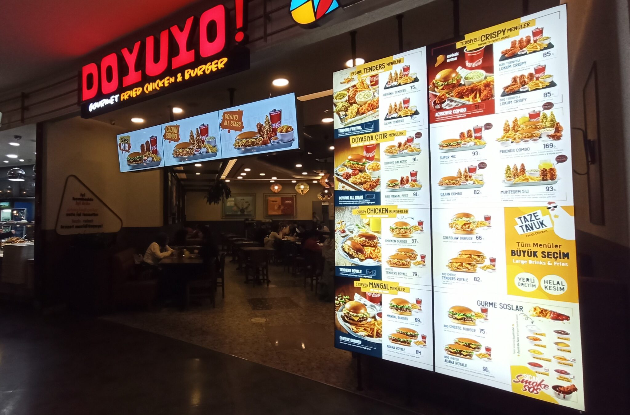 Doyuyo Marmara Park | 3 Menü - Pek Gizli Müşteri | MekanYorumlari.com